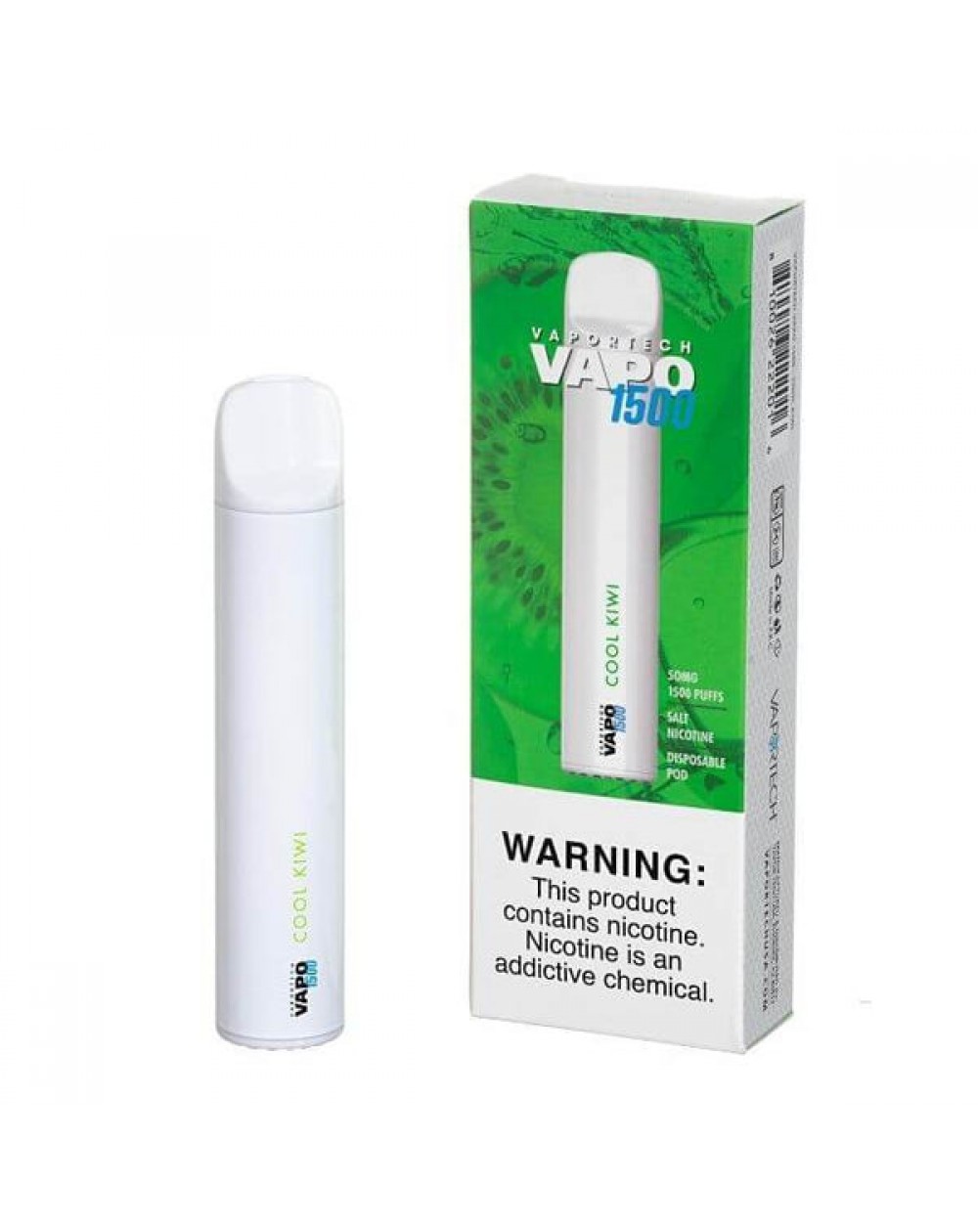 Vaportech Cool Kiwi Disposable Device | VapingeLiquid.com