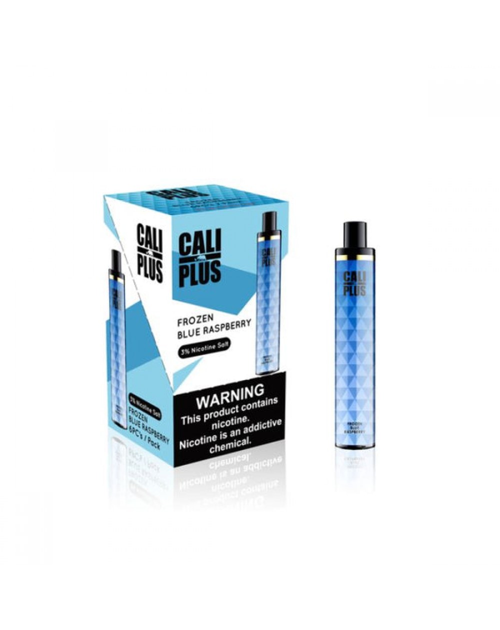 Cali Plus Frozen Blue Raspberry Disposable Device | VapingeLiquid.com