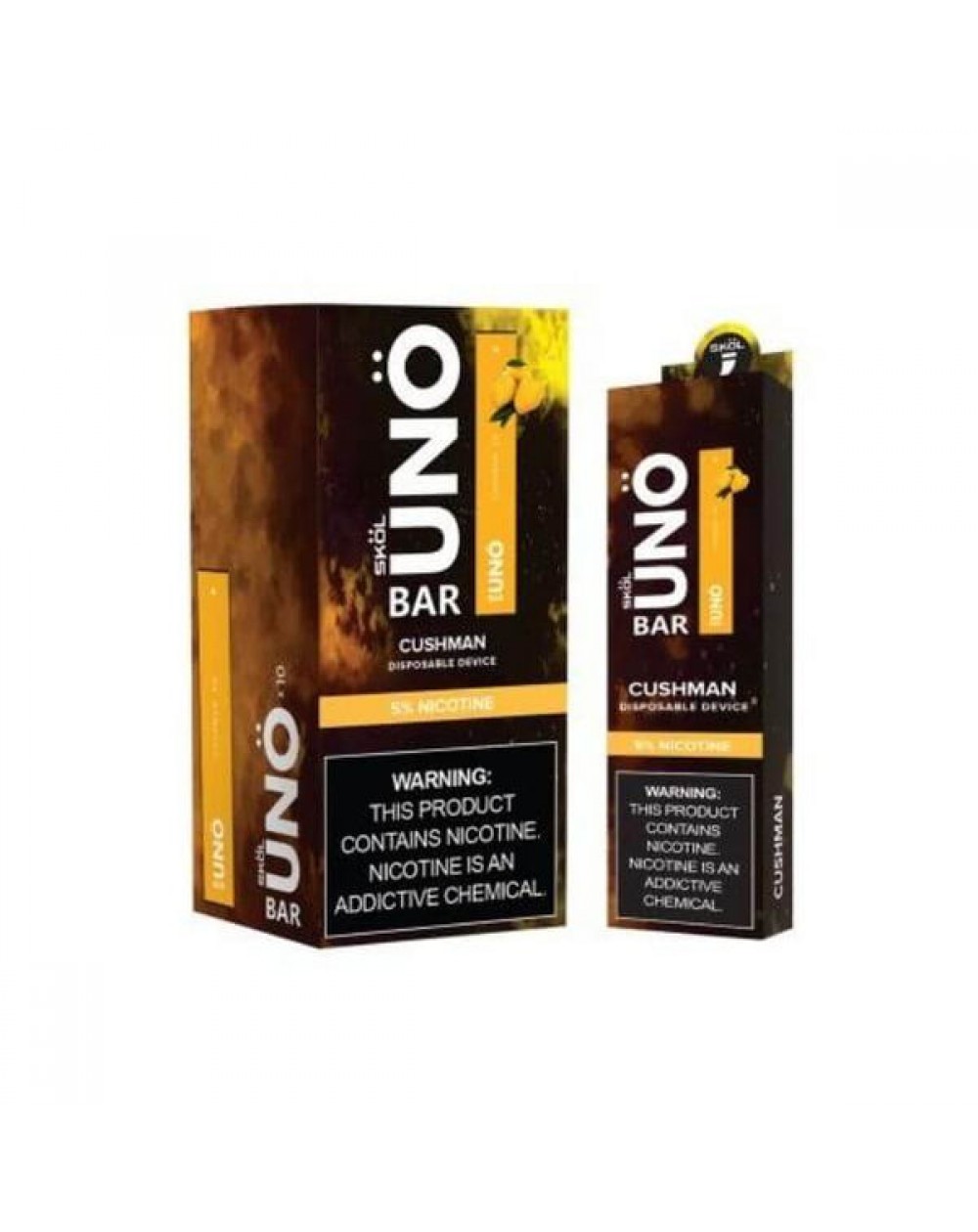 Uno Bar Cushman Disposable Device | VapingeLiquid.com