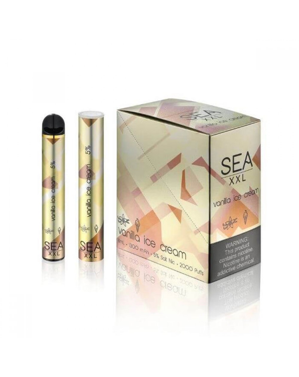 Sea XXL Vanilla Ice Cream Disposable Device | VapingeLiquid.com