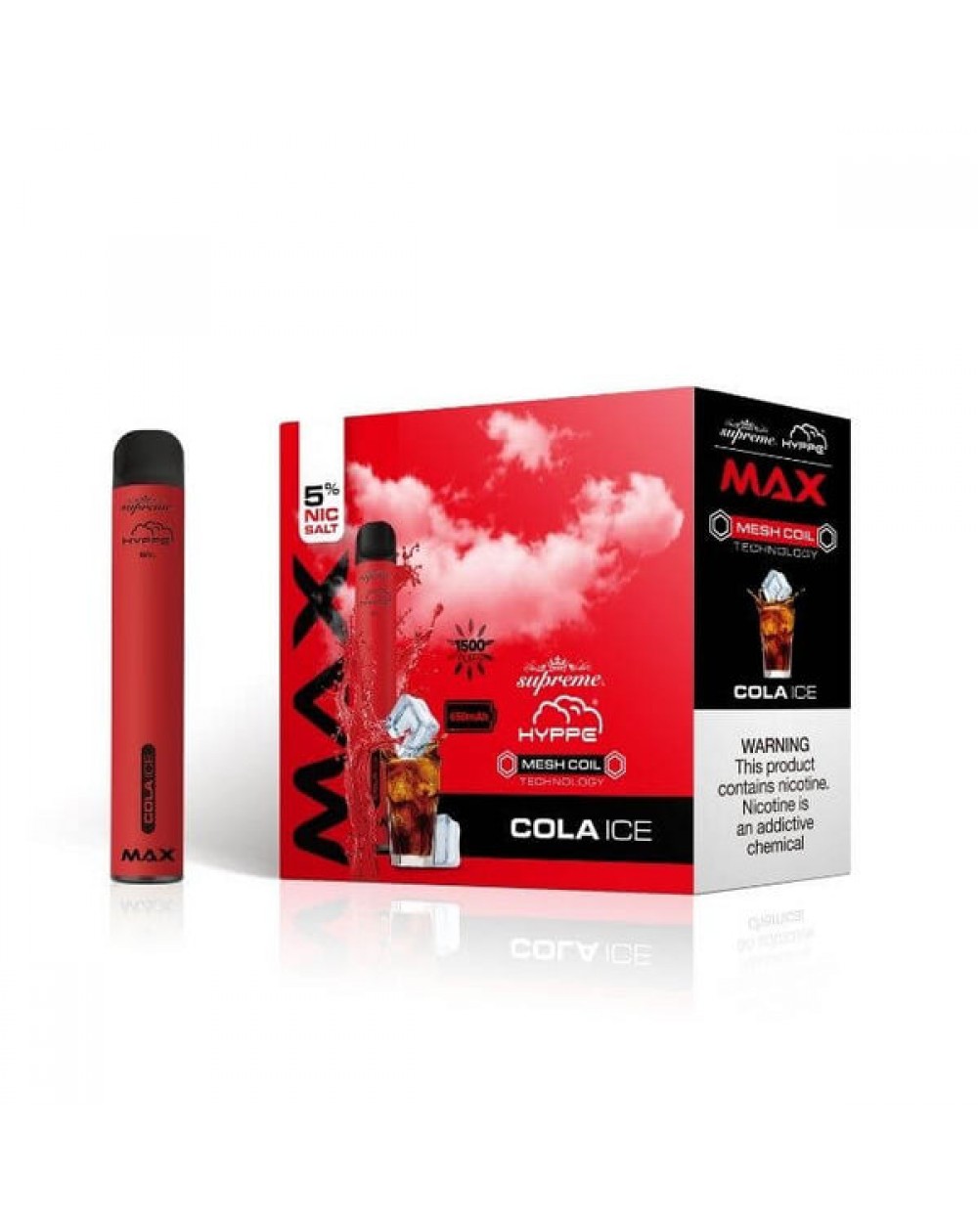 Hyppe Max Cola Ice Disposable Device | VapingeLiquid.com