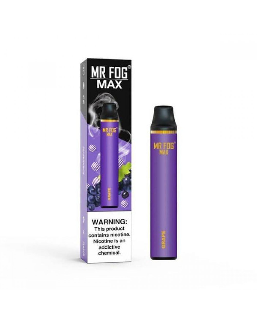 Grape Disposable Device by Mr Fog Max | VapingeLiquid.com