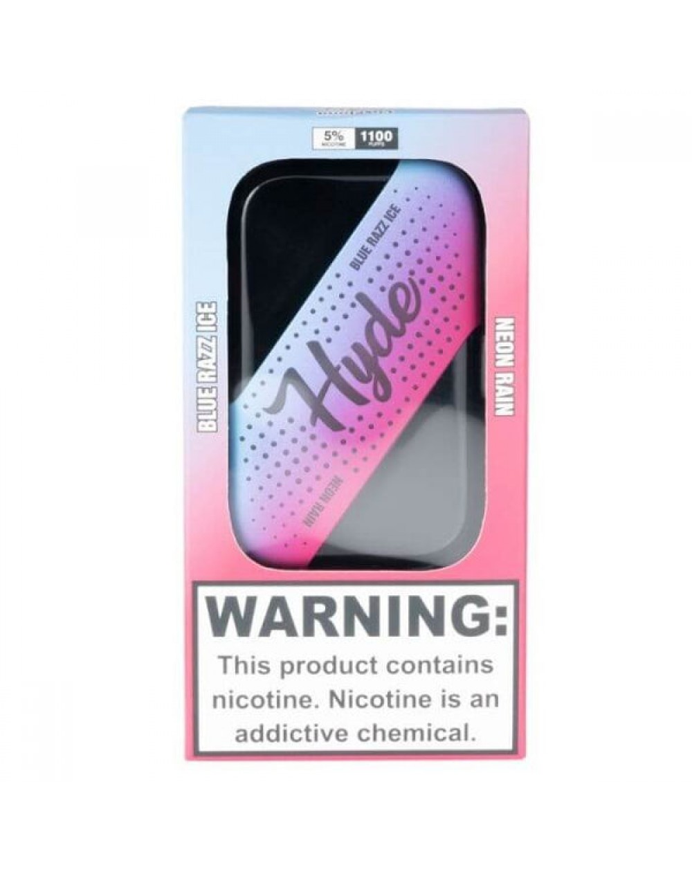 Blue Razz Ice and Neon Rain Disposable Device by Hyde Duo Plus ...