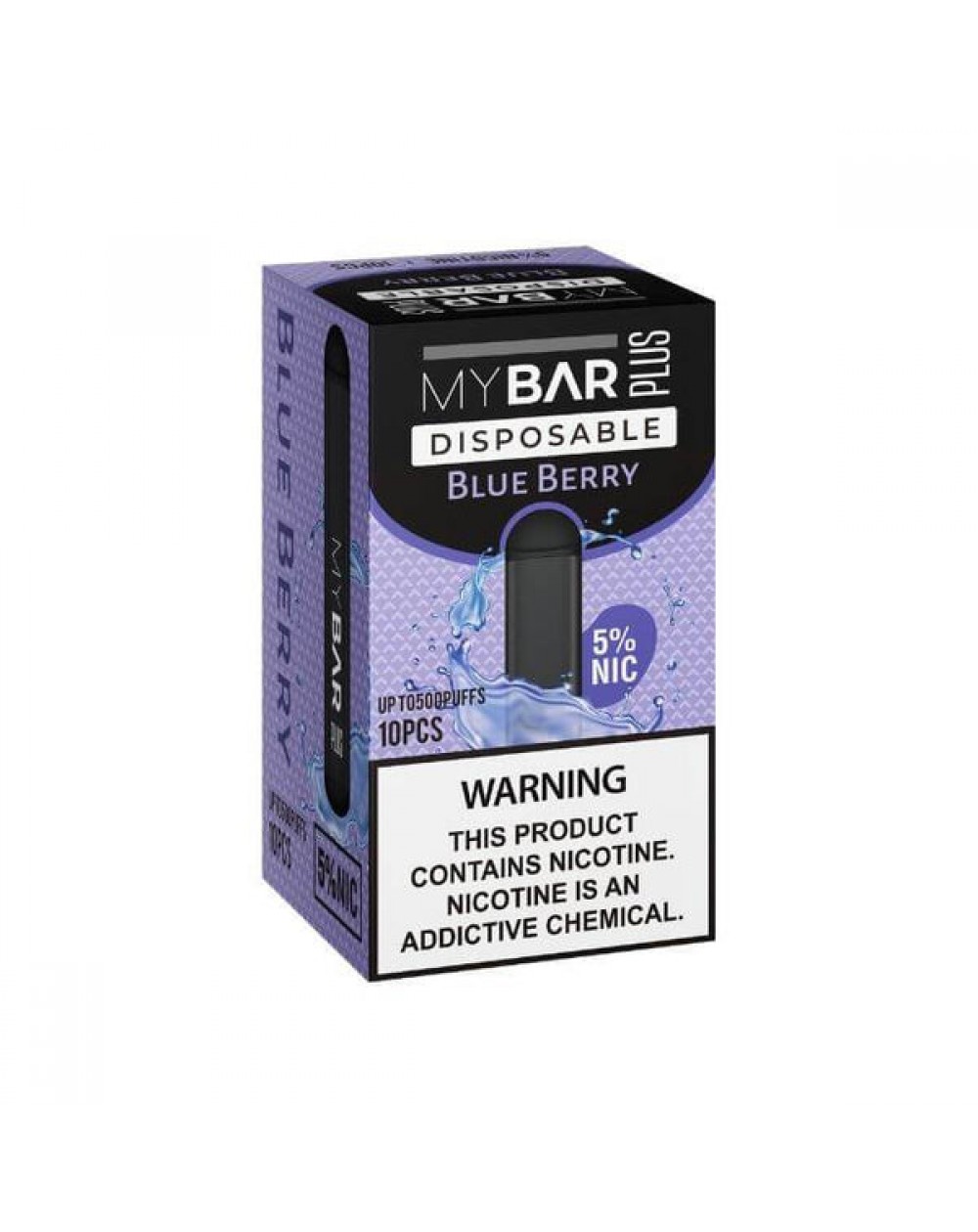 My Bar Plus Blueberry Disposable Device | VapingeLiquid.com