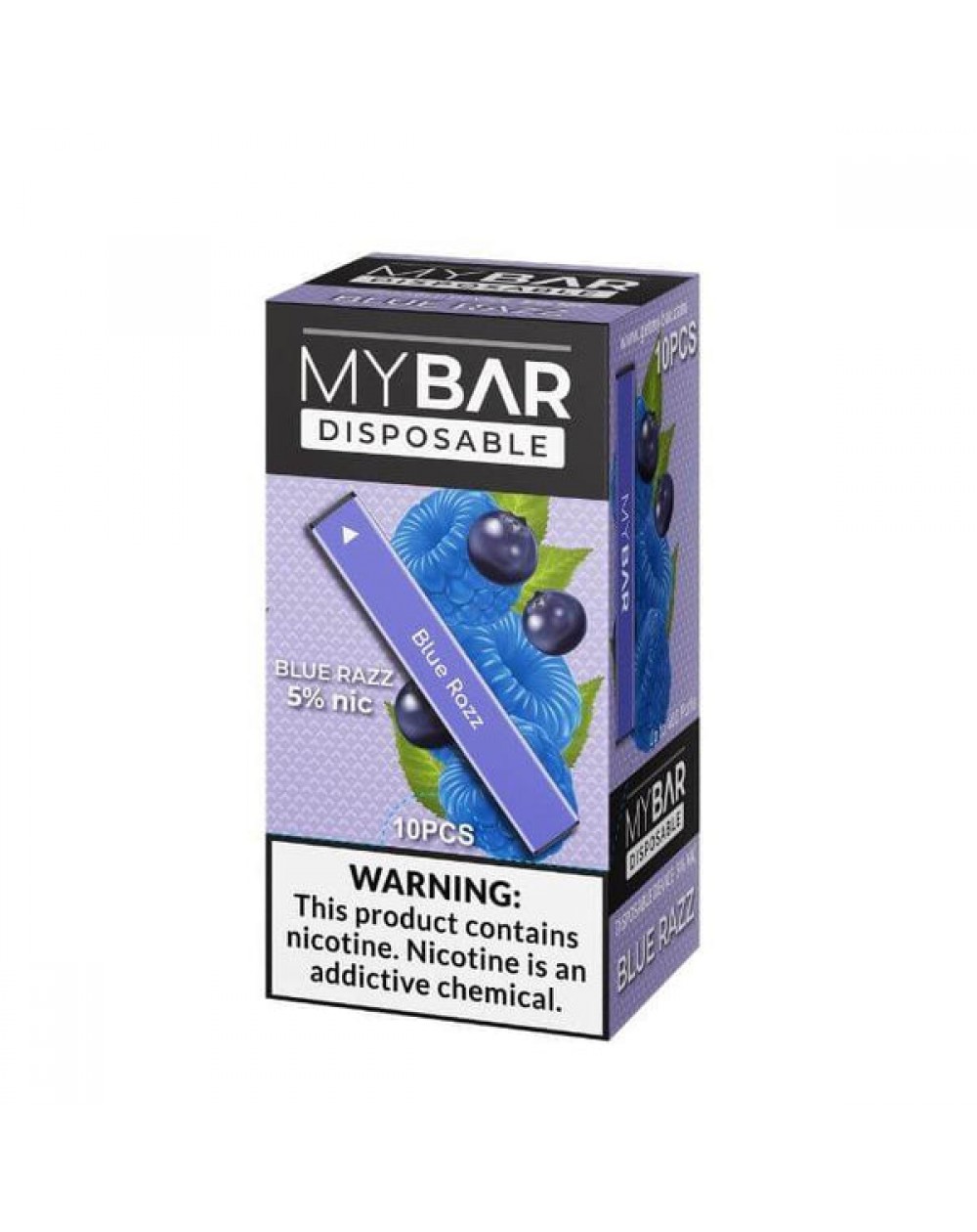 My Bar Blue Razz Disposable Device | VapingeLiquid.com