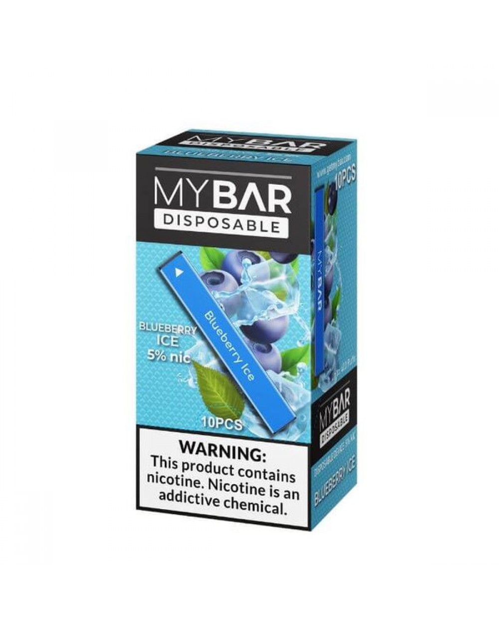 My Bar Blueberry Ice Disposable Device | VapingeLiquid.com