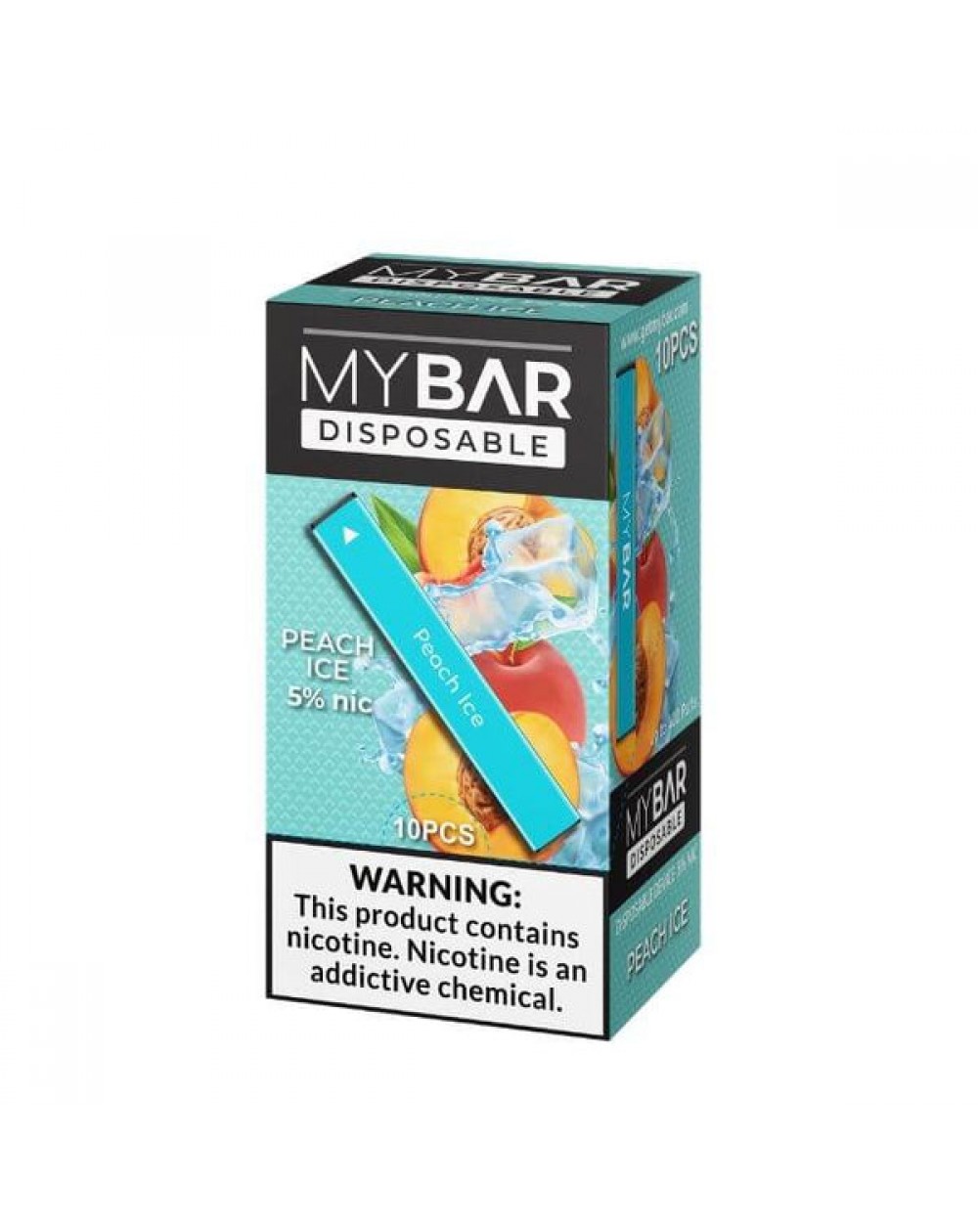 My Bar Peach Ice Disposable Device | VapingeLiquid.com