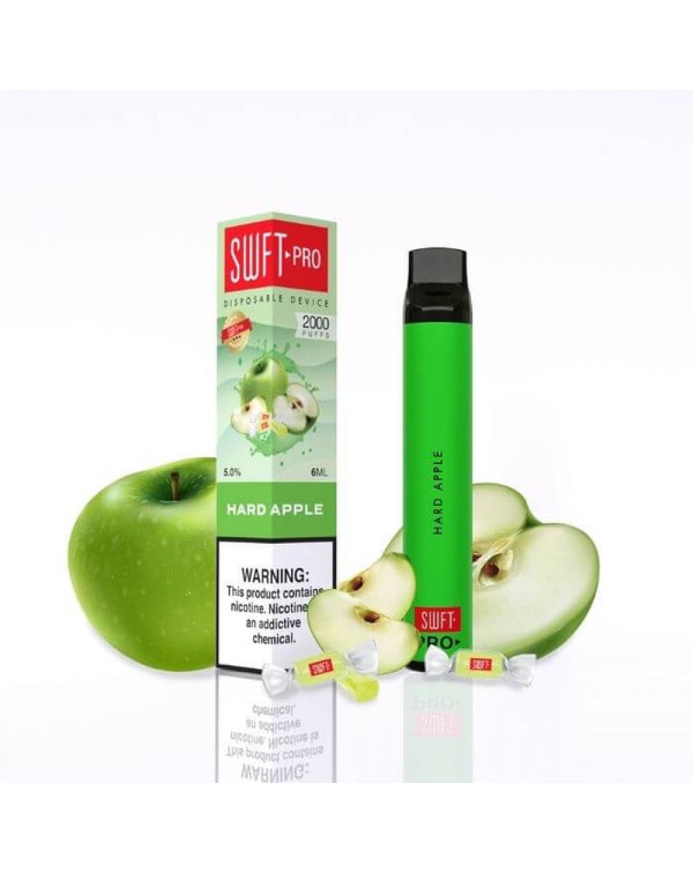 Hard Apple Disposable Device by SWFT Pro | VapingeLiquid.com