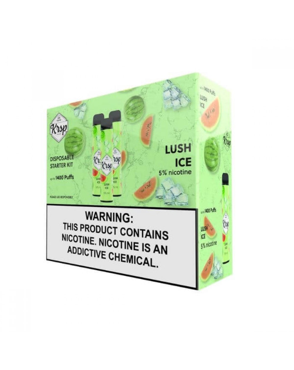 Lush Ice Disposable Device by KRSP 1400 Puffs | VapingeLiquid.com