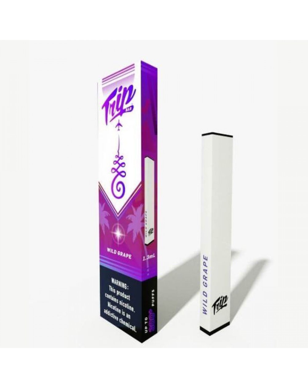 Trip Bar Wild Grape Disposable Device | VapingeLiquid.com