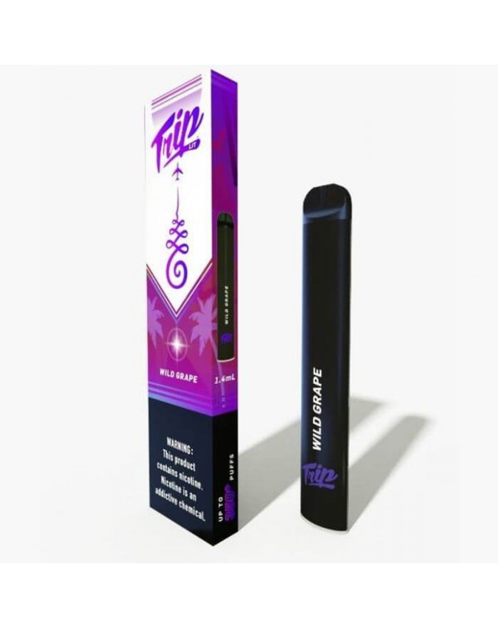 Trip Lit Wild Grape Disposable Device | VapingeLiquid.com