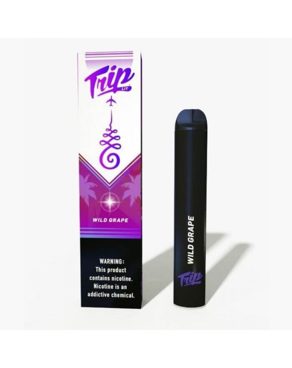 Trip Lit Wild Grape Disposable Device | VapingeLiquid.com