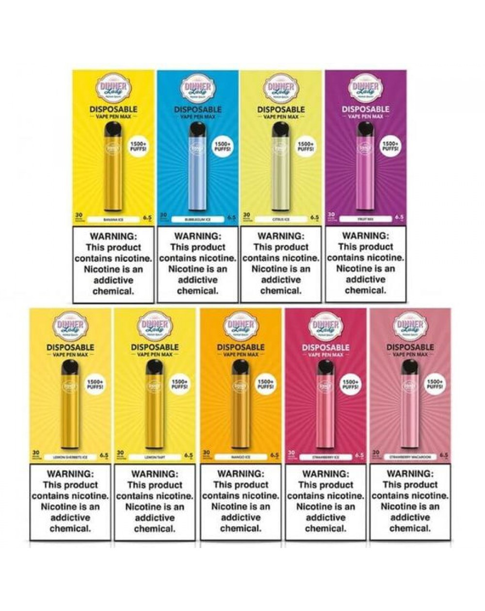 Dinner Lady Max Disposable Device | VapingeLiquid.com