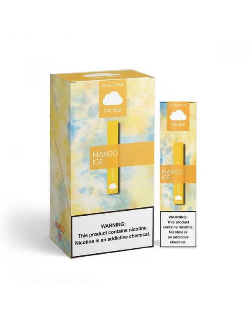 Nic Bar Mango Ice Disposable Device | VapingeLiquid.com