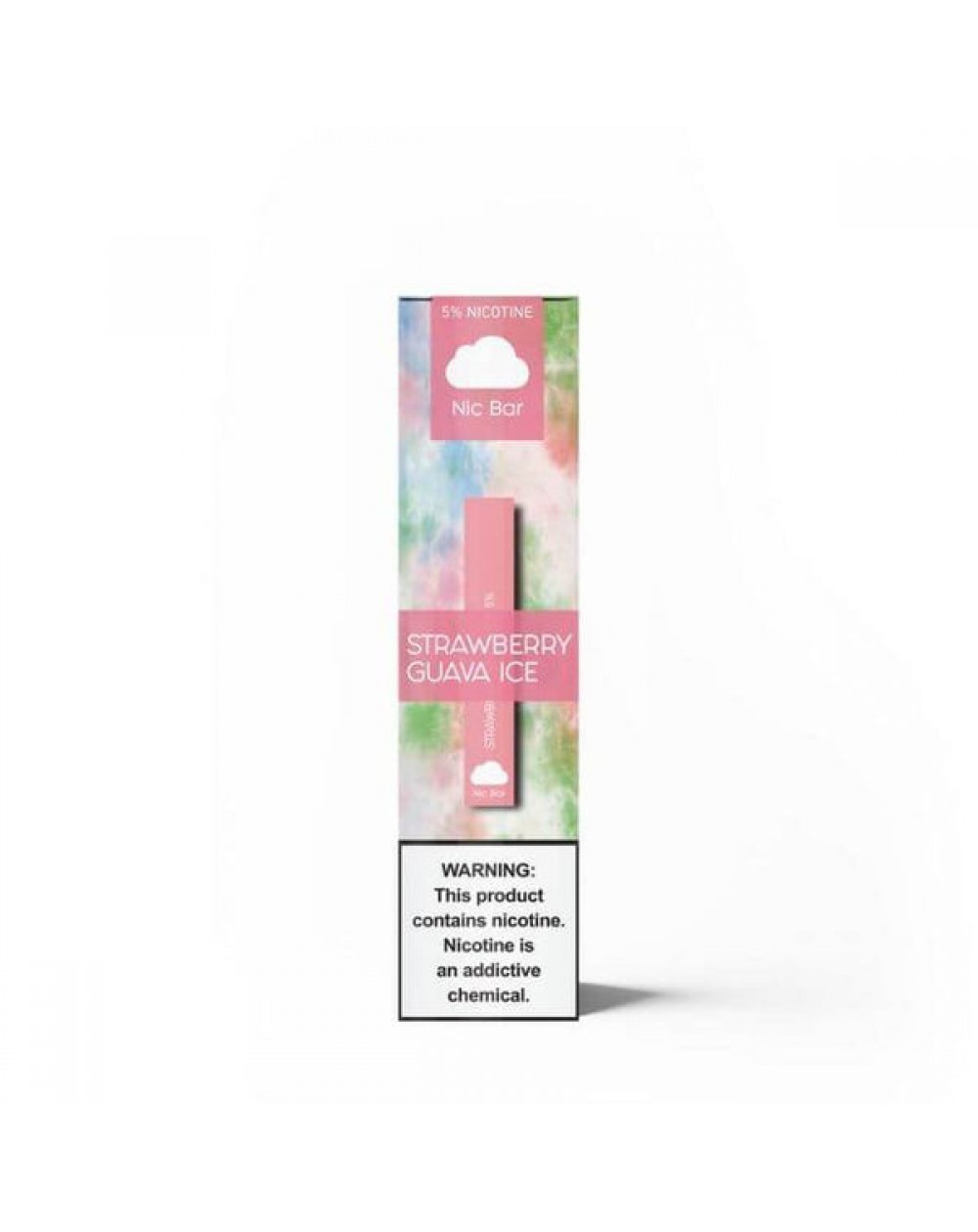 Nic Bar Strawberry Guava Ice Disposable Device | VapingeLiquid.com