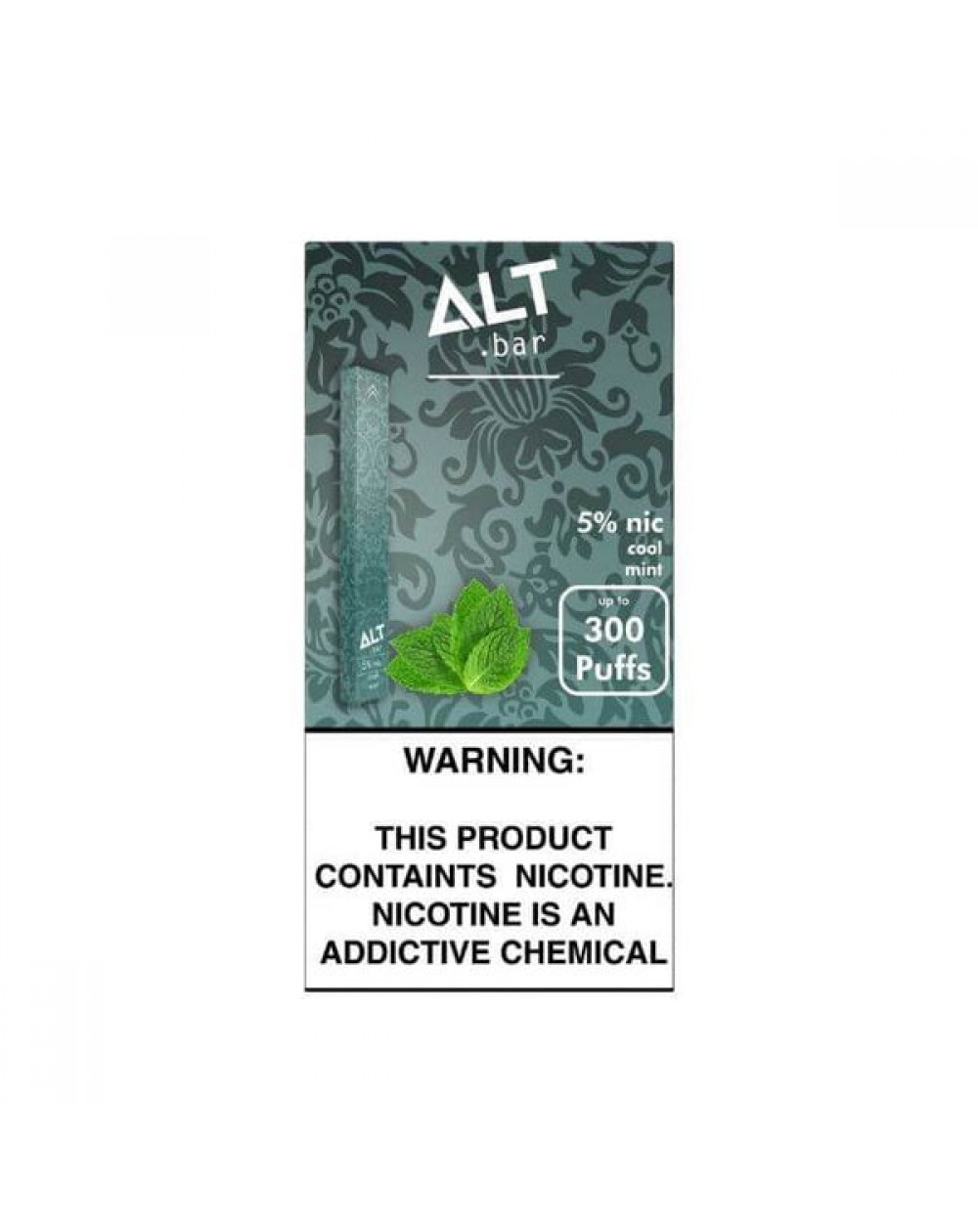 Alt Bar Cool Mint Disposable Device | VapingeLiquid.com