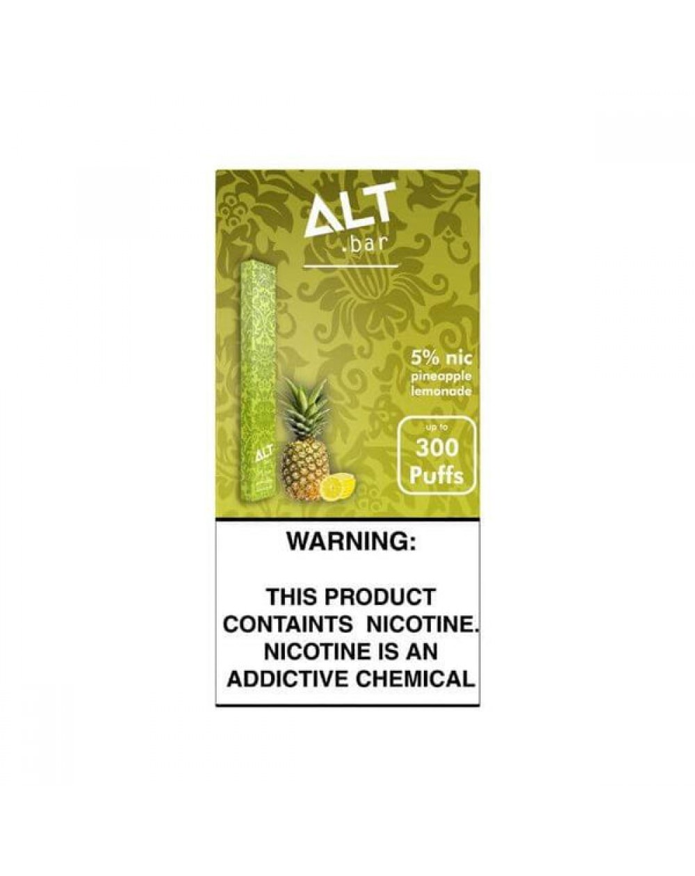 Alt Bar Pineapple Lemon Disposable Device | VapingeLiquid.com