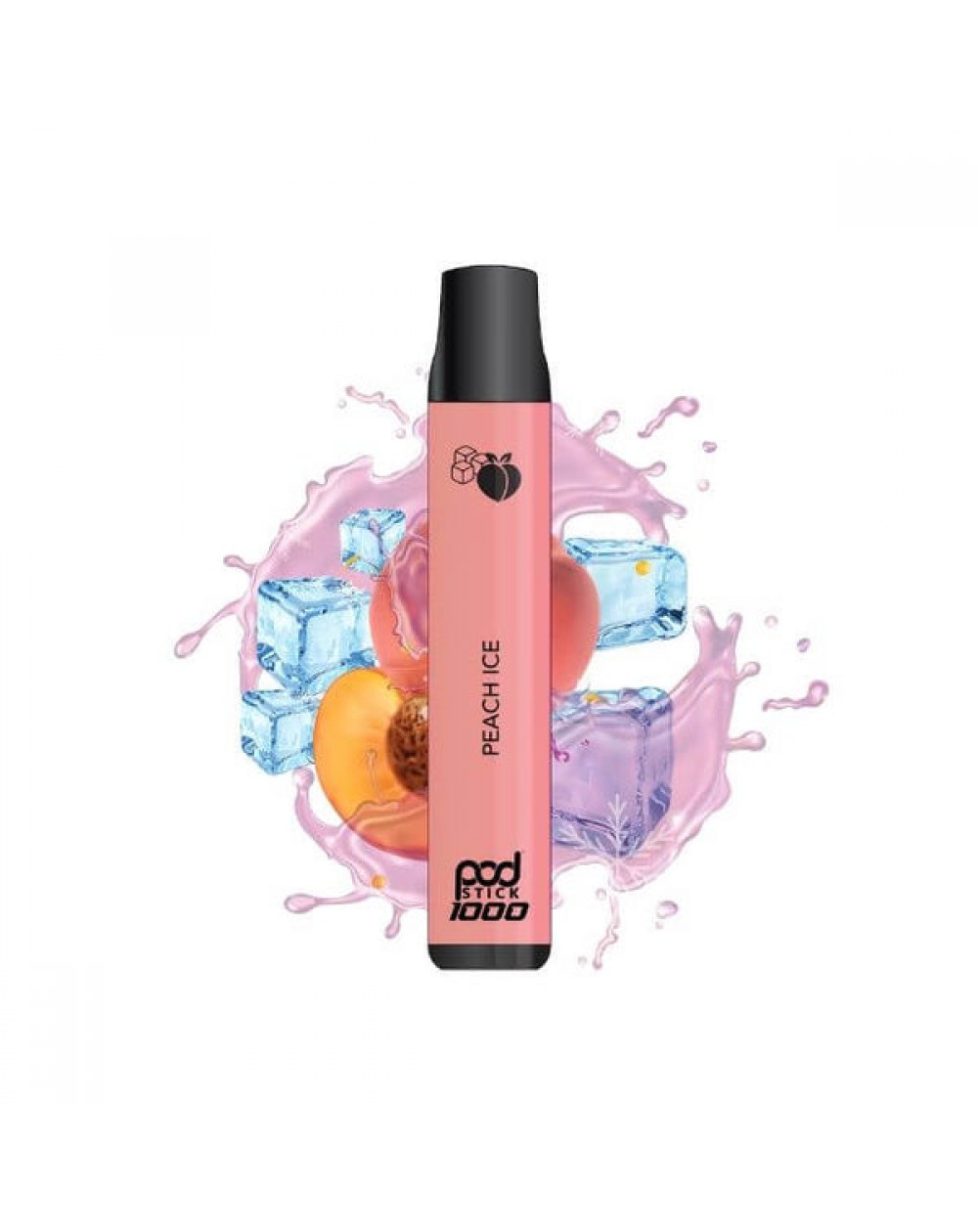 Podstick 1000 Peach Ice Disposable Device | VapingeLiquid.com