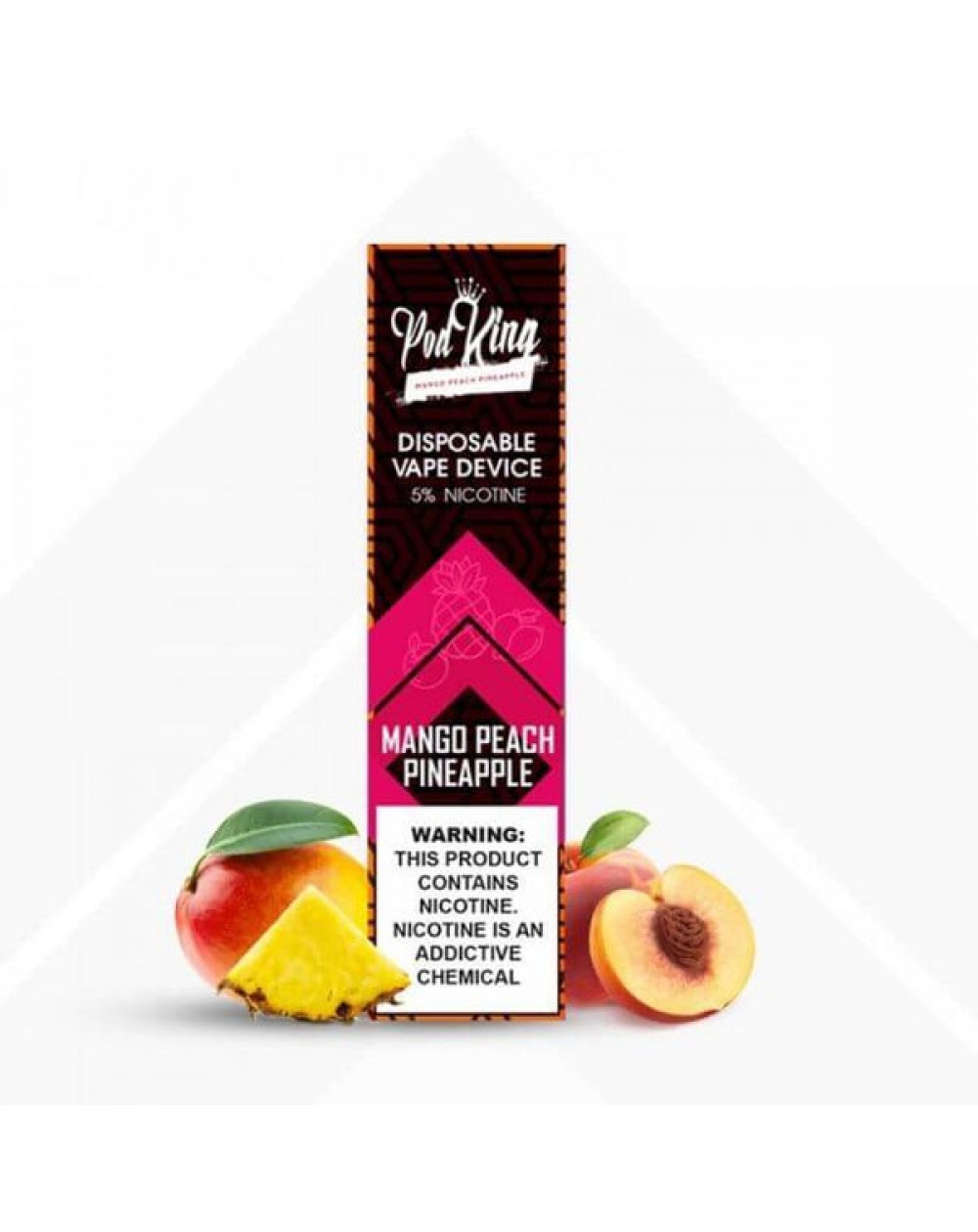 Pod King Mango Peach Pineapple Disposable Device | VapingeLiquid.com