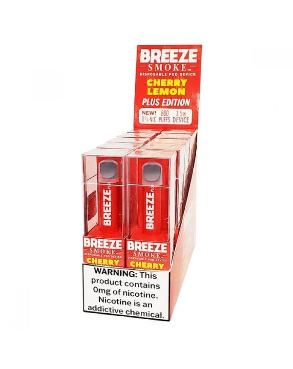 Breeze Smoke Plus Disposable Device (10-Pack) | VapingeLiquid.com