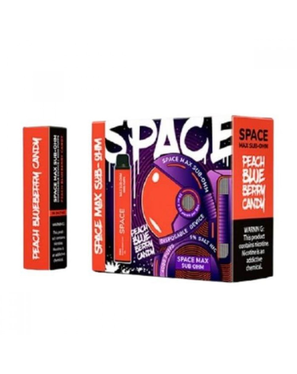 Space Max Disposable Vape Pen (10-Pack) | VapingeLiquid.com