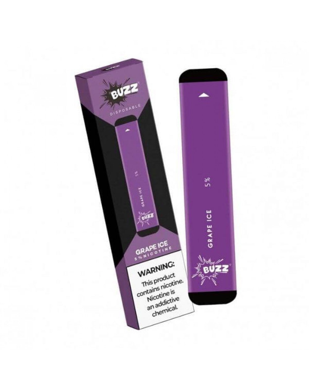 Buzz Grape Ice Disposable Device | VapingeLiquid.com