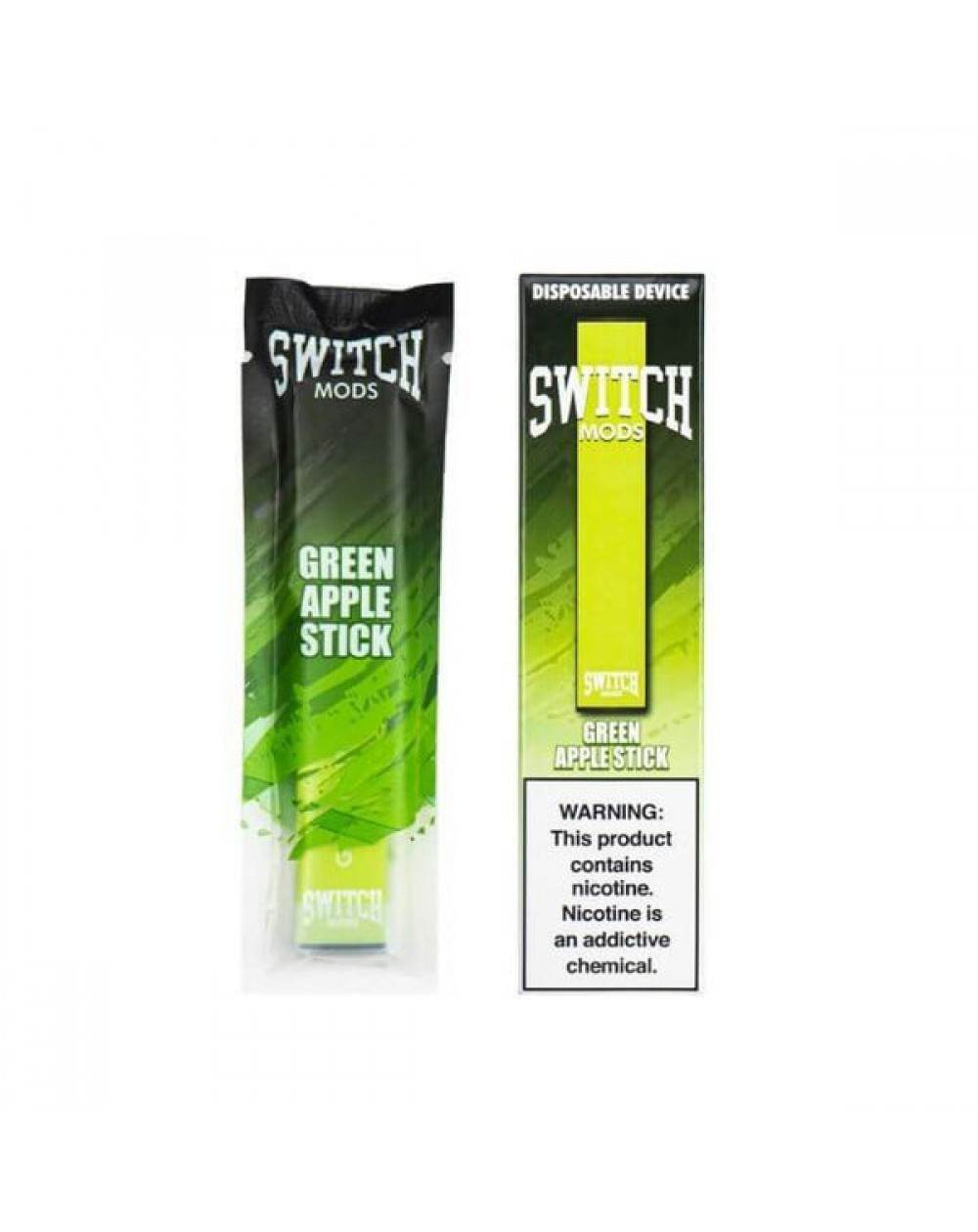 Switch Mods Green Apple Disposable Device | VapingeLiquid.com