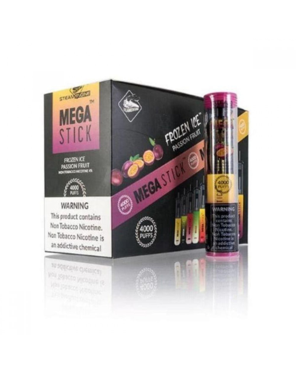 Steam Engine Mega Stick Tobacco Free Nicotine Disposable Vape Pen ...