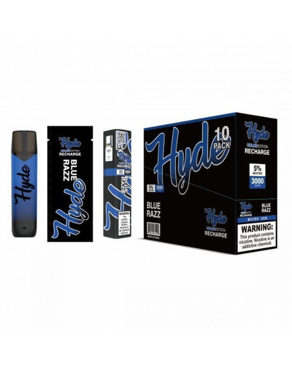 Hyde Color Recharge Disposable Vape Pen | VapingeLiquid.com