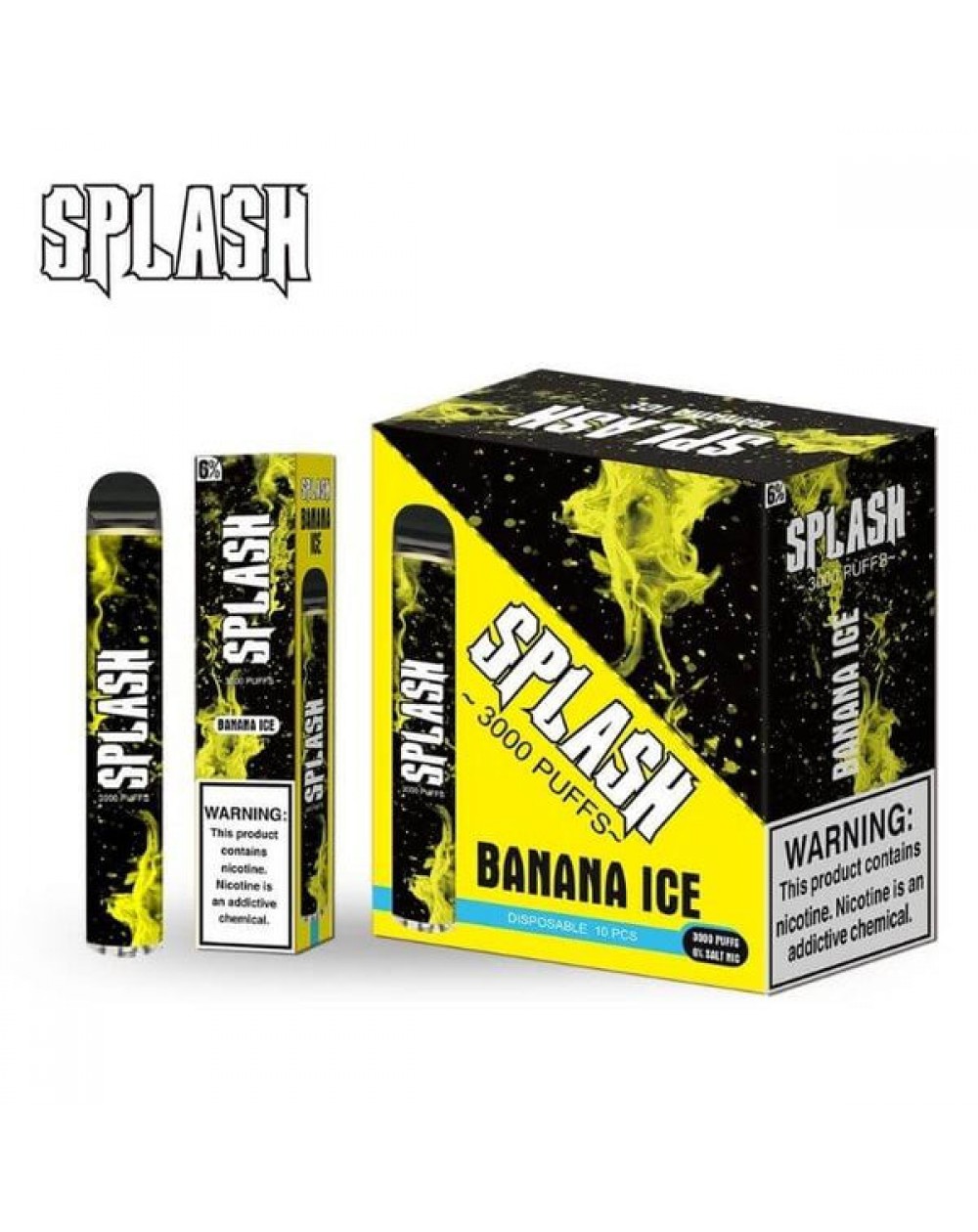 Splash Tobacco Free Nicotine Disposable Vape Pen | VapingeLiquid.com