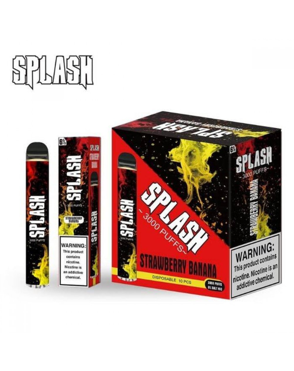 Splash Tobacco Free Nicotine Disposable Vape Pen | VapingeLiquid.com