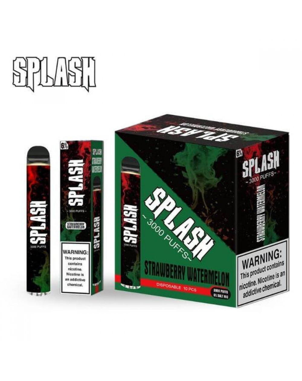 Splash Tobacco Free Nicotine Disposable Vape Pen | VapingeLiquid.com
