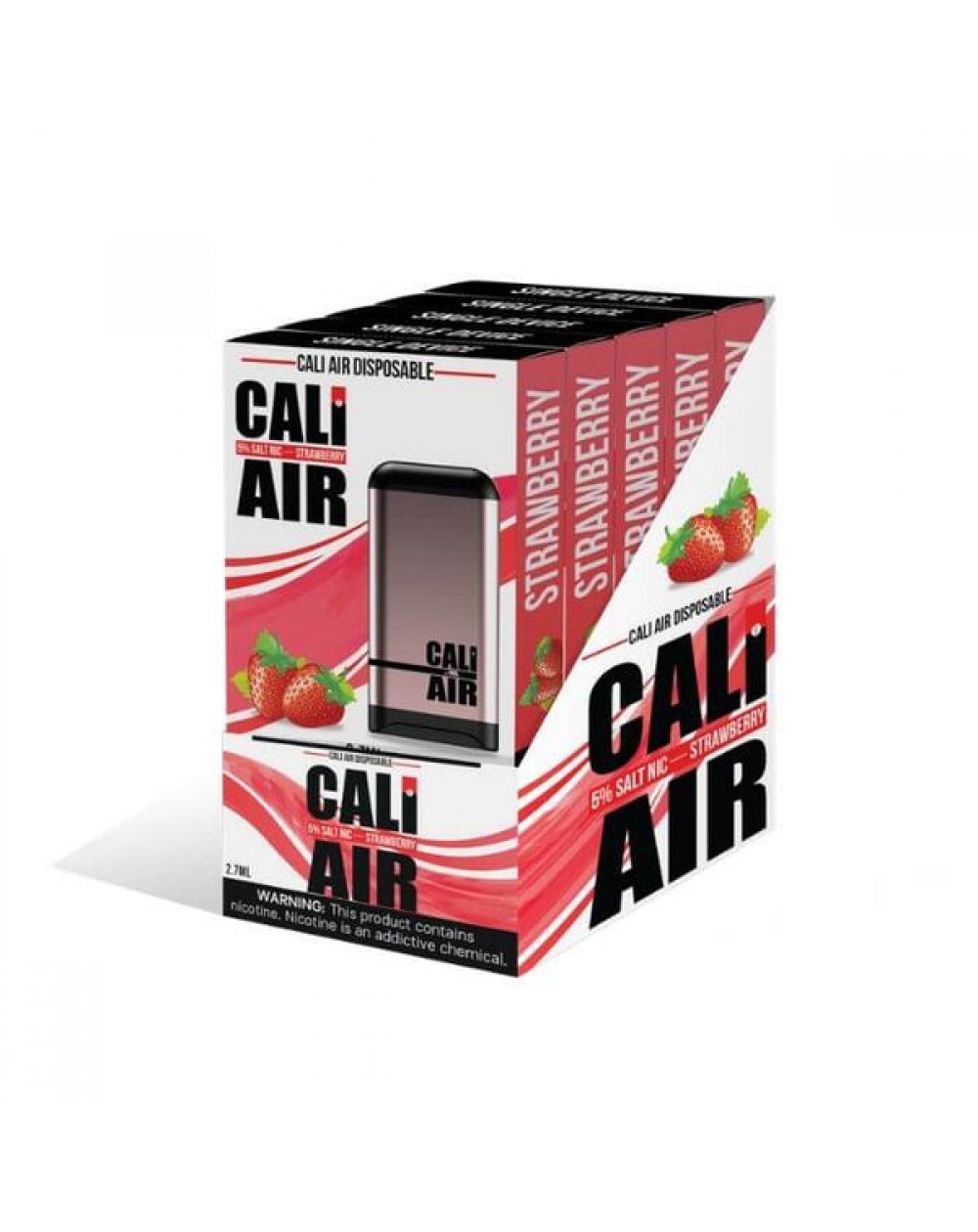 Cali Air Strawberry Disposable Device | VapingeLiquid.com