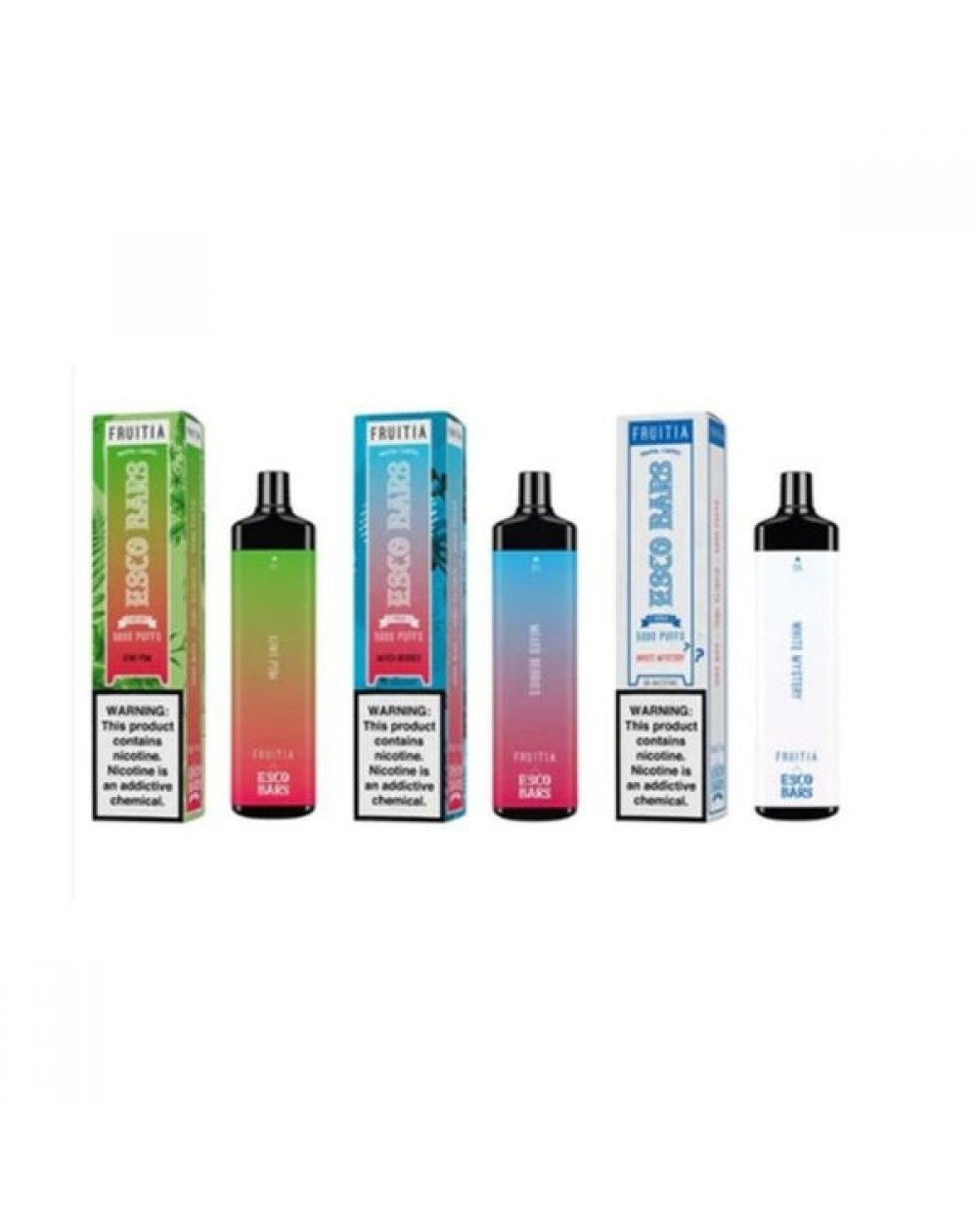 Esco Bars Fruitia Mega Disposable Vape Pen | VapingeLiquid.com