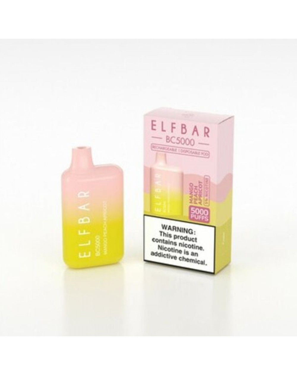 Elf Bar BC 5000 Rechargeable Limited Edition Disposable Vape Pen ...