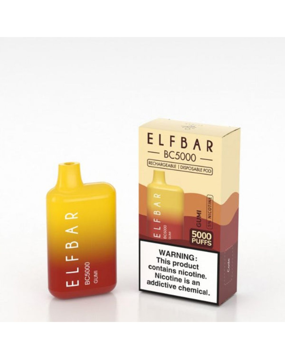 Elf Bar BC 5000 Rechargeable Limited Edition Disposable Vape Pen ...