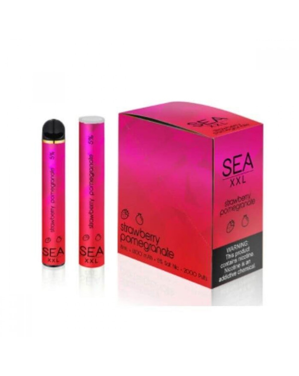 Sea XXL Strawberry Pomegranate Disposable Vape Pen | VapingeLiquid.com