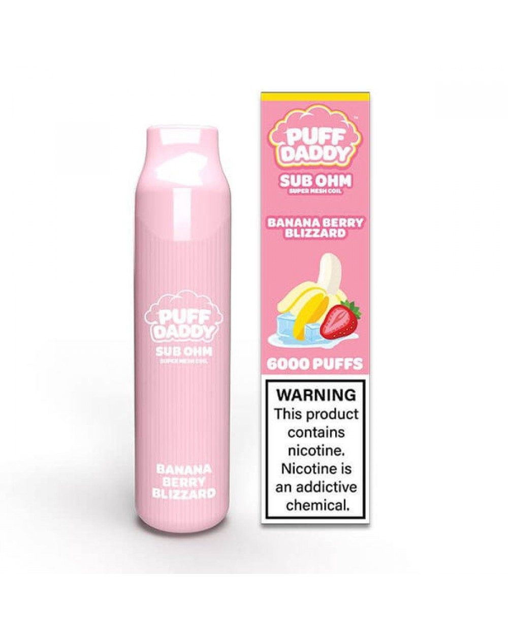 Puff Daddy Super Mesh Coil Disposable Vape Pen | VapingeLiquid.com