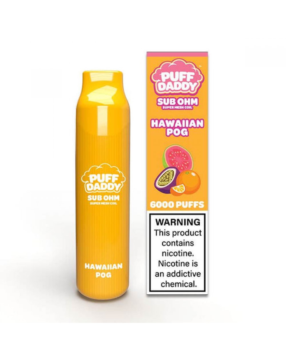Puff Daddy Super Mesh Coil Disposable Vape Pen | VapingeLiquid.com